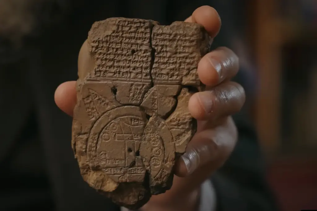 Babylonian Map of the World Shows the Location of Noah's Ark