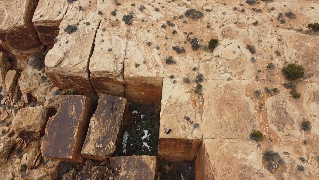 Massive Pre-Flood Quarry in Monument Valley, Utah